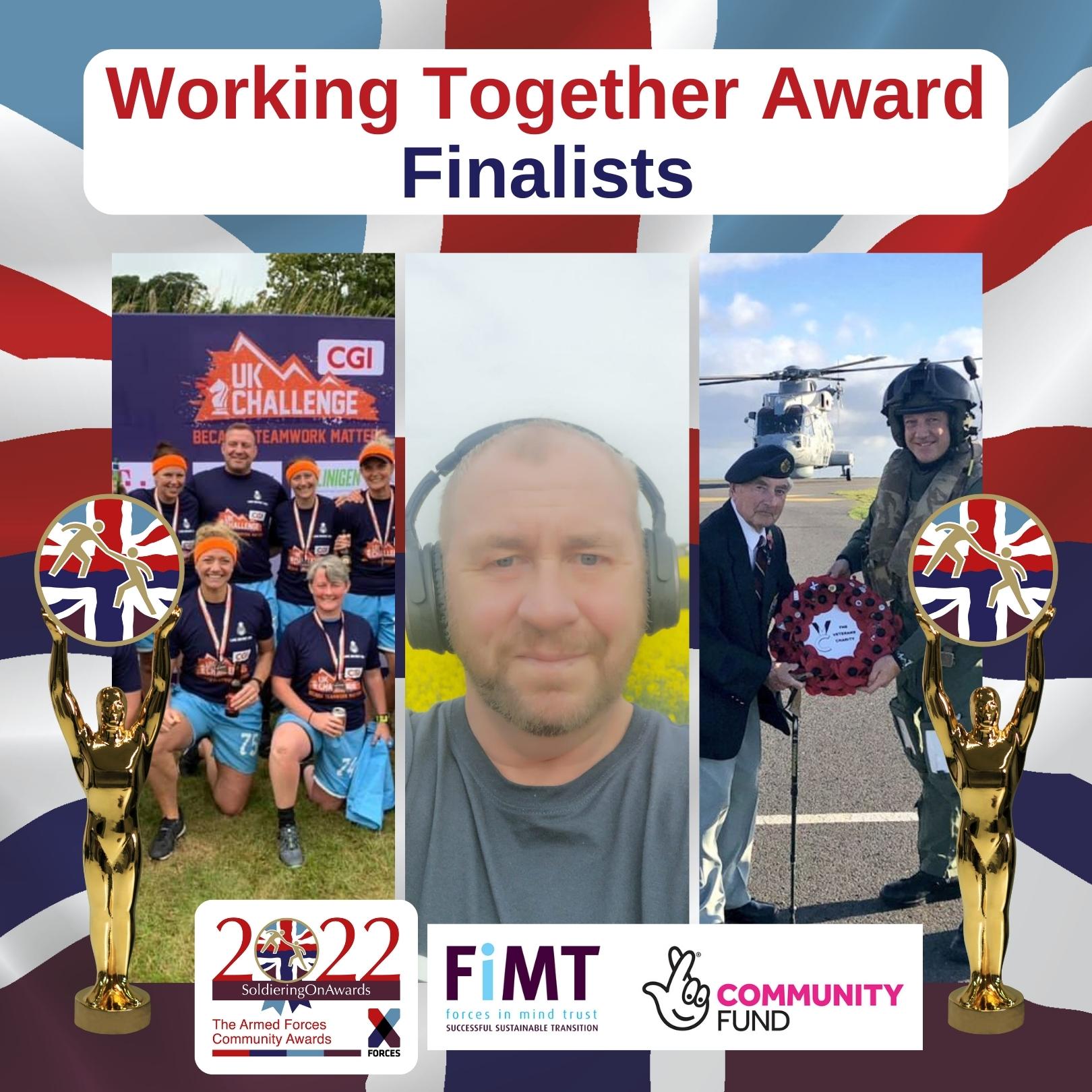 FiMT Working Together Award finalists revealed - Forces in Mind Trust